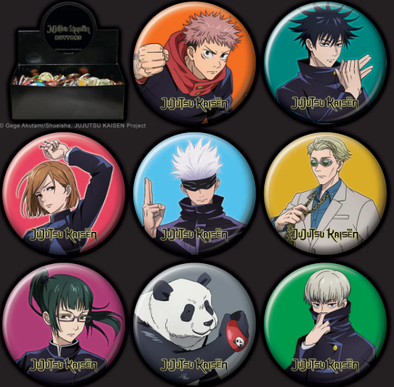 Jujutsu Kaisen button | NewtownHQ